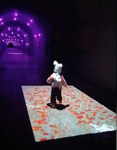 Interactive floor - Modern Machine Vision 2050